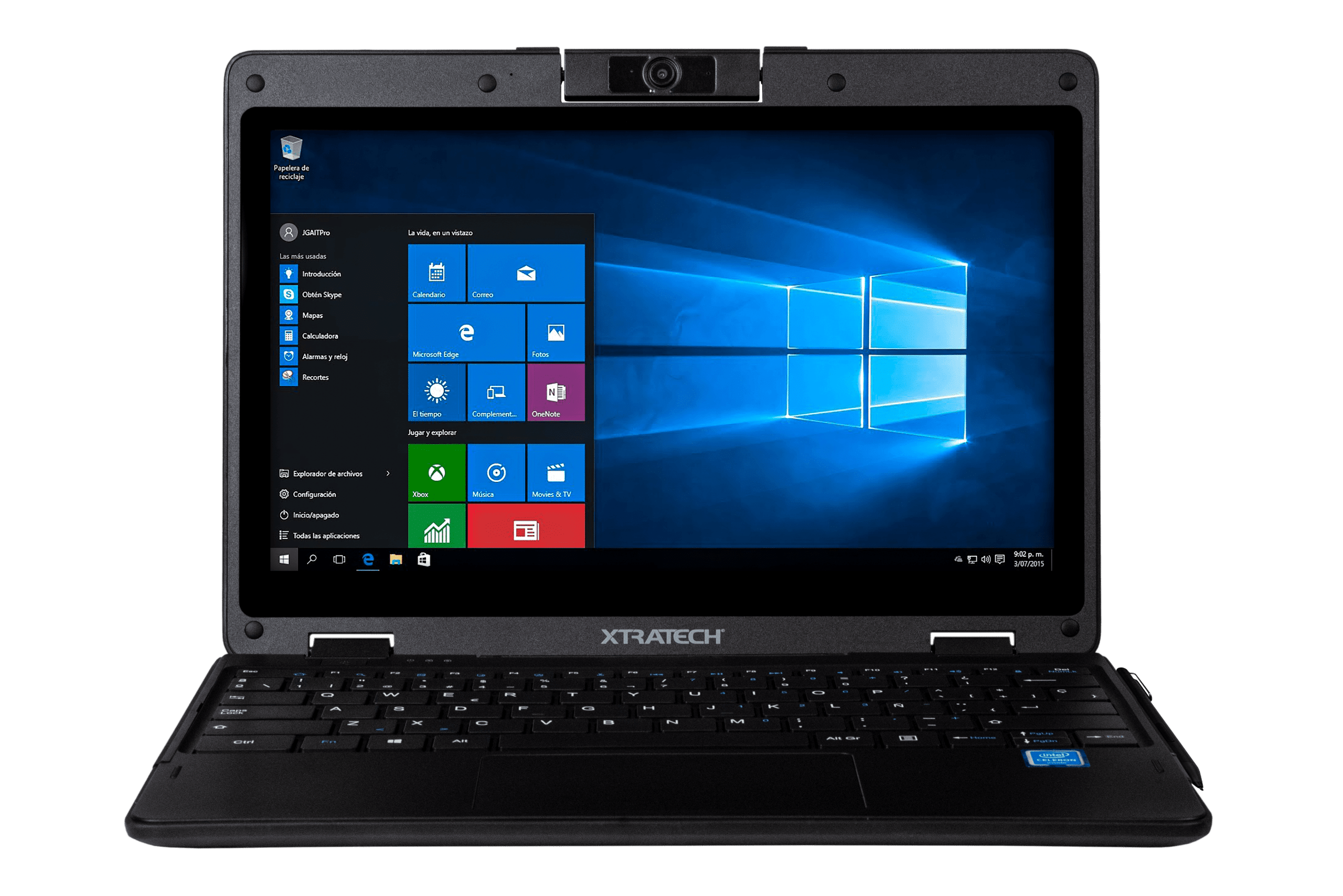 Xtratech presenta su portátil para el segmento educativo - Canal News ...
